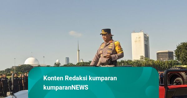 Foto: Polri Gelar Apel Pasukan Operasi Ketupat 2023 di Monas | kumparan.com